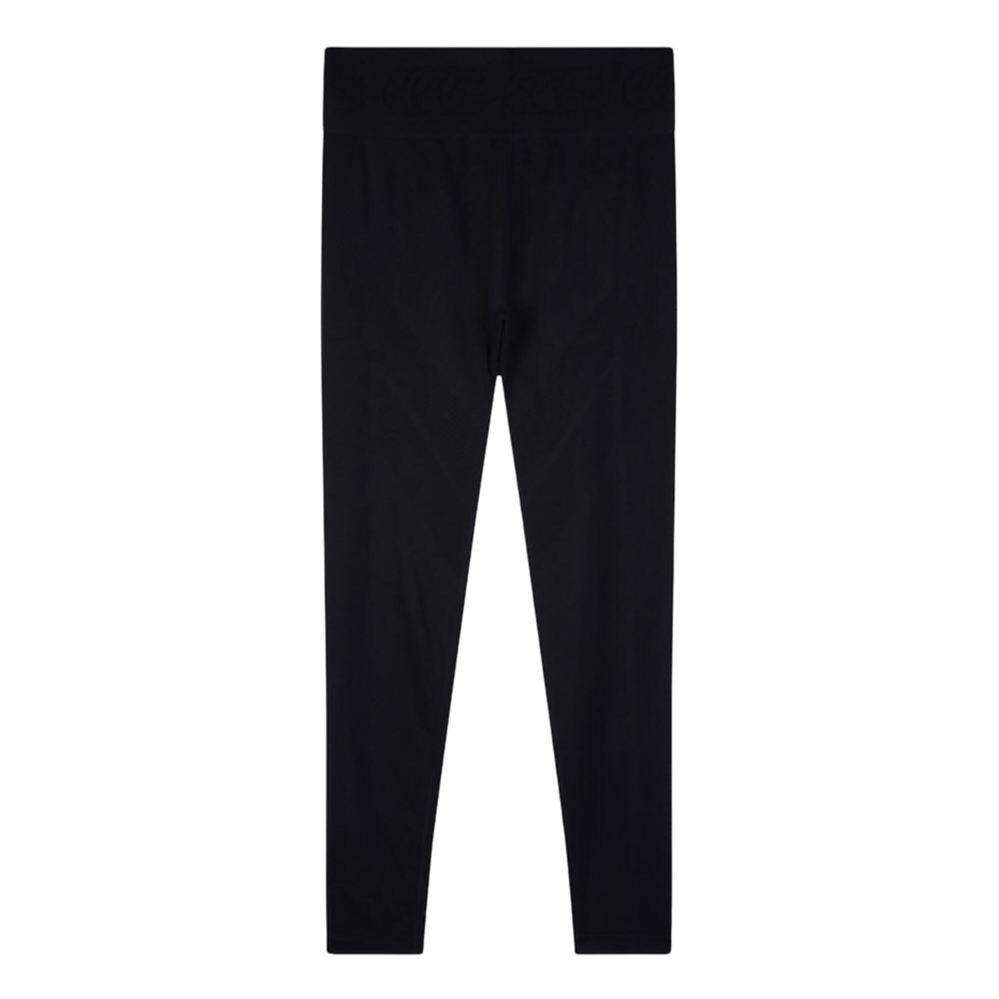 Womens/Ladies Seamless Leggings (Black Marl) CANTERBURY | Decathlon