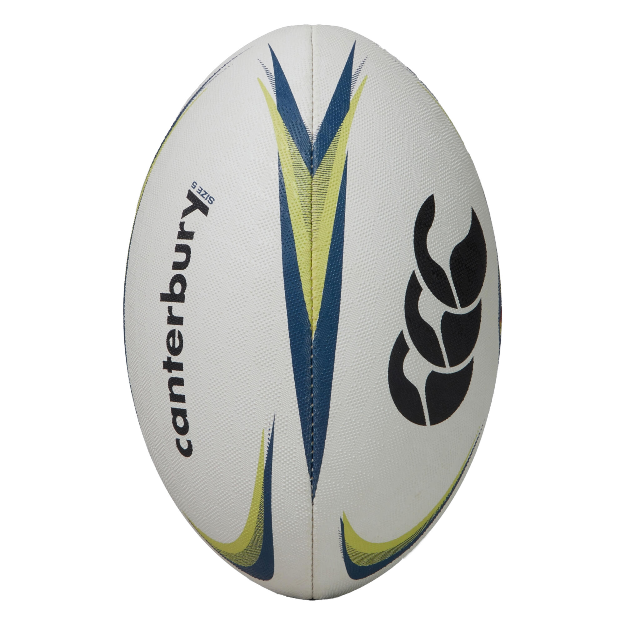 Mentre Logo Rugby Ball (White/Lime/Blue) CANTERBURY | Decathlon
