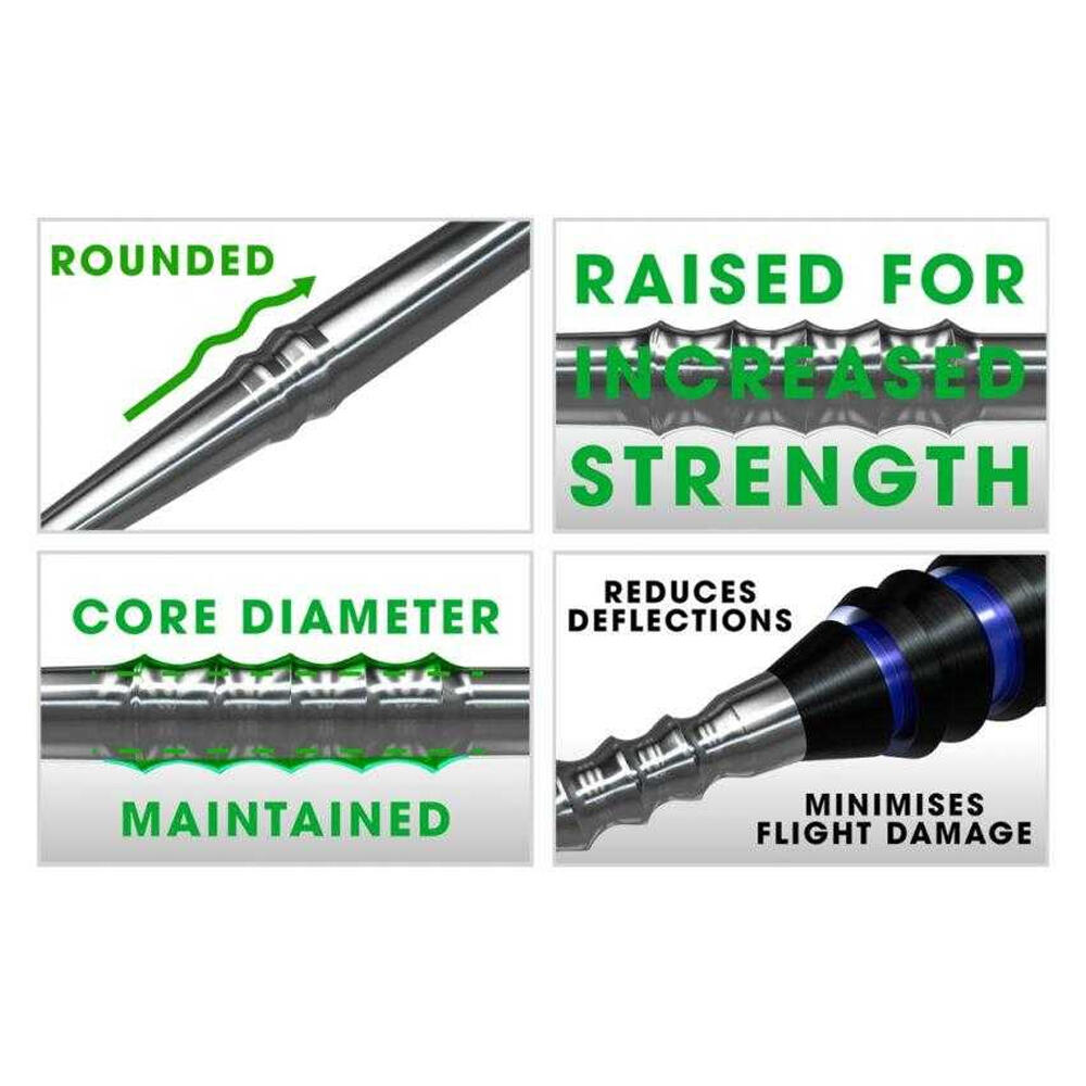 Punta In Acciaio Punta Della Freccetta Misura Confezione 3 Harrows Apex ...