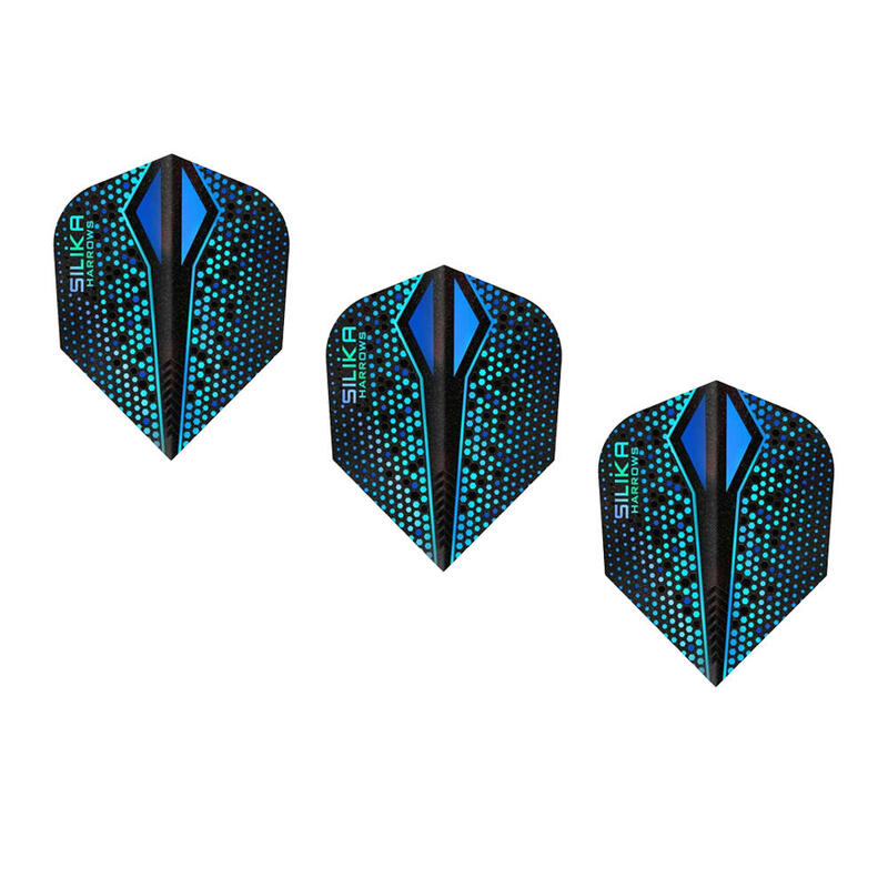 Ailettes De Fléchettes COLOURSHIFT (Bleu) HARROWS | Decathlon