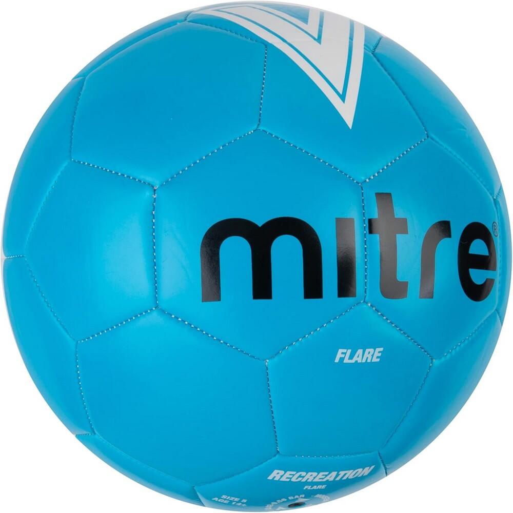 Flare Mini Football (Fluorescent Blue/White) | Decathlon