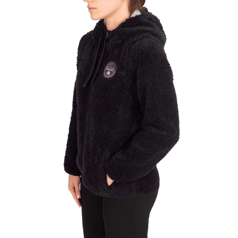 Felpa donna Turnage colorblock in pile NAPAPIJRI | Decathlon