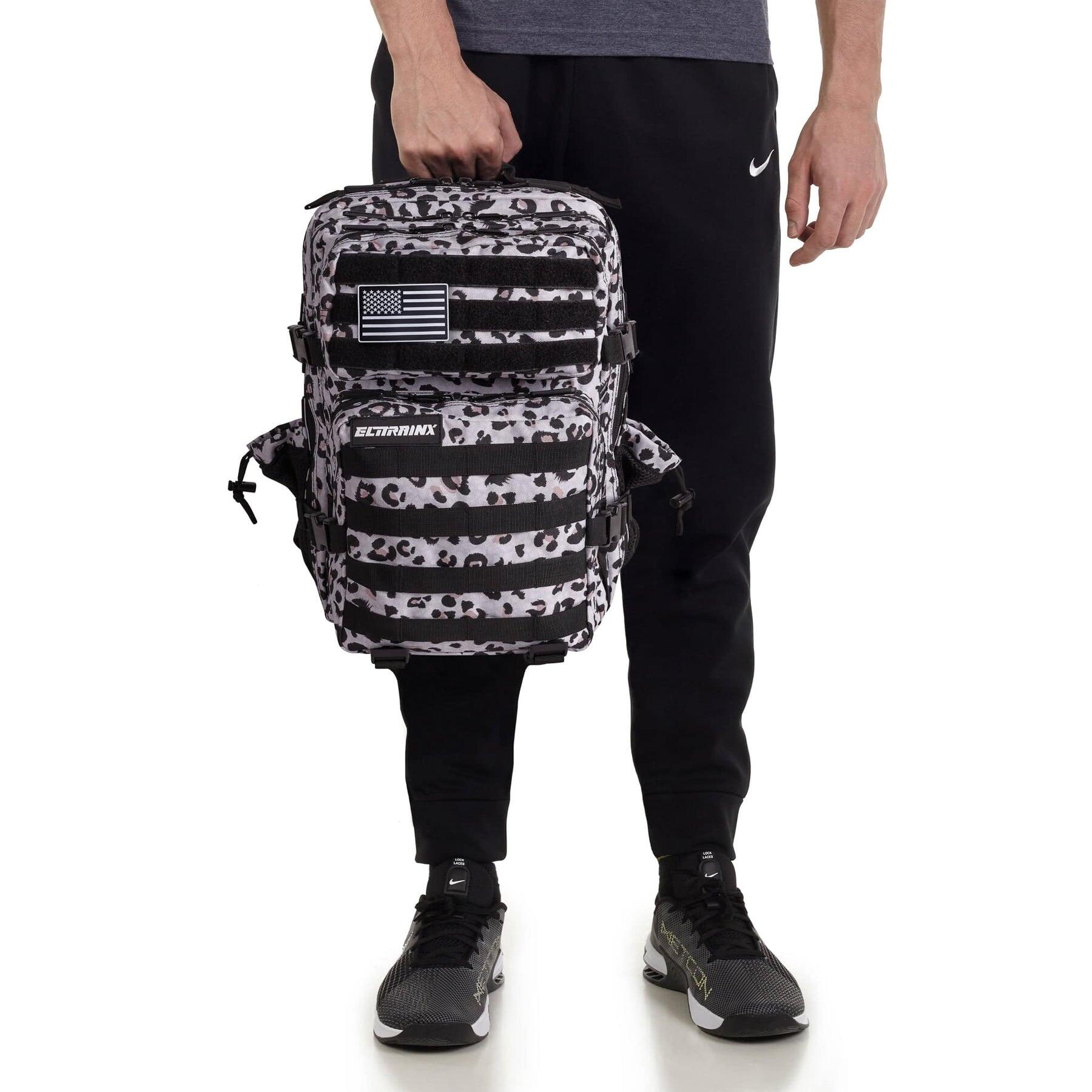 Backpack Elitex Training Leopard 25L Carry-On Water-Repellent - Decathlon