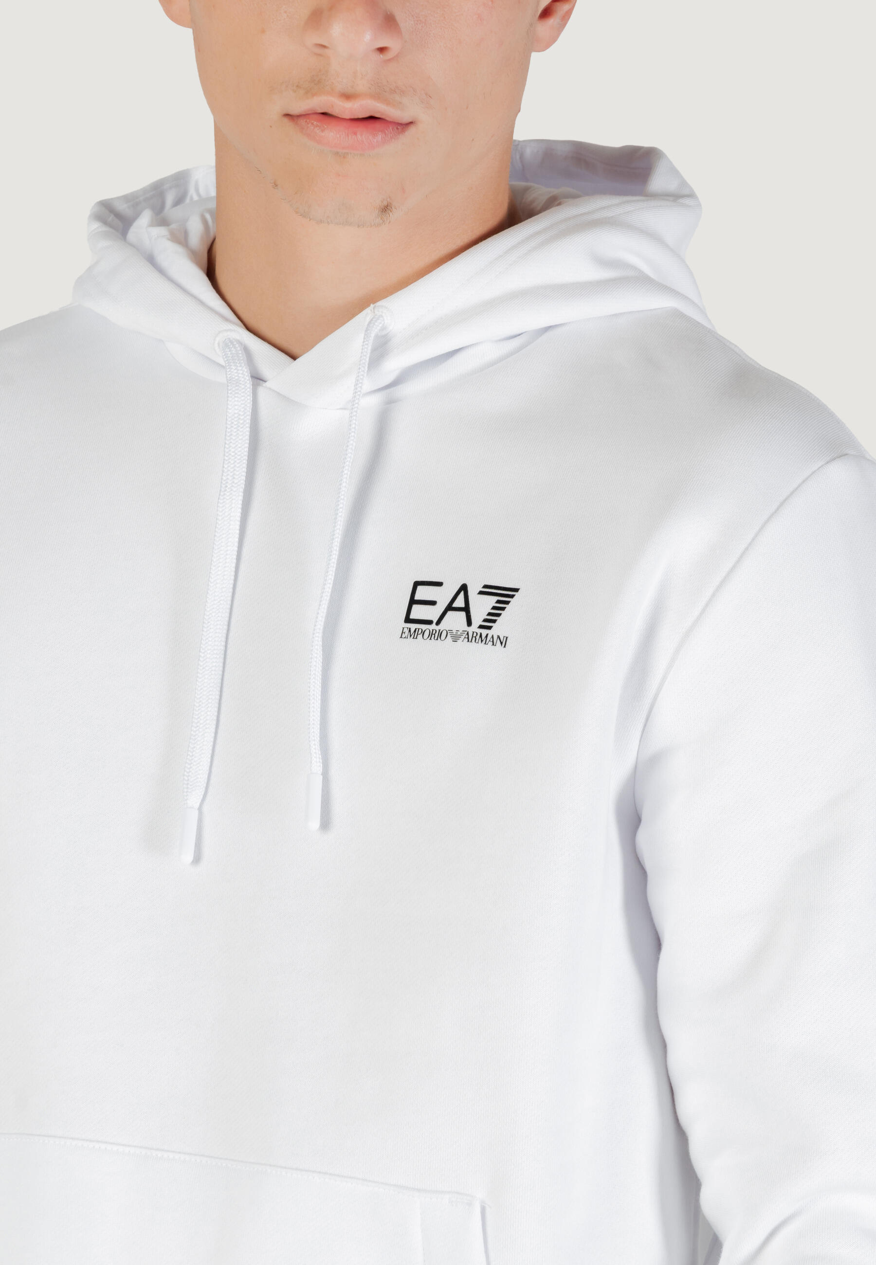 Felpe Uomo 7M000570 AF10377 Bianco - Nero | Decathlon