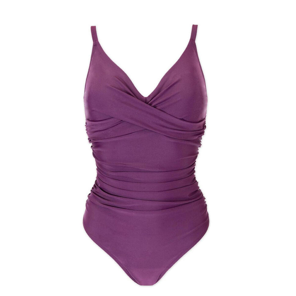 Ladies Tummy Control Swimming Costume | Decathlon