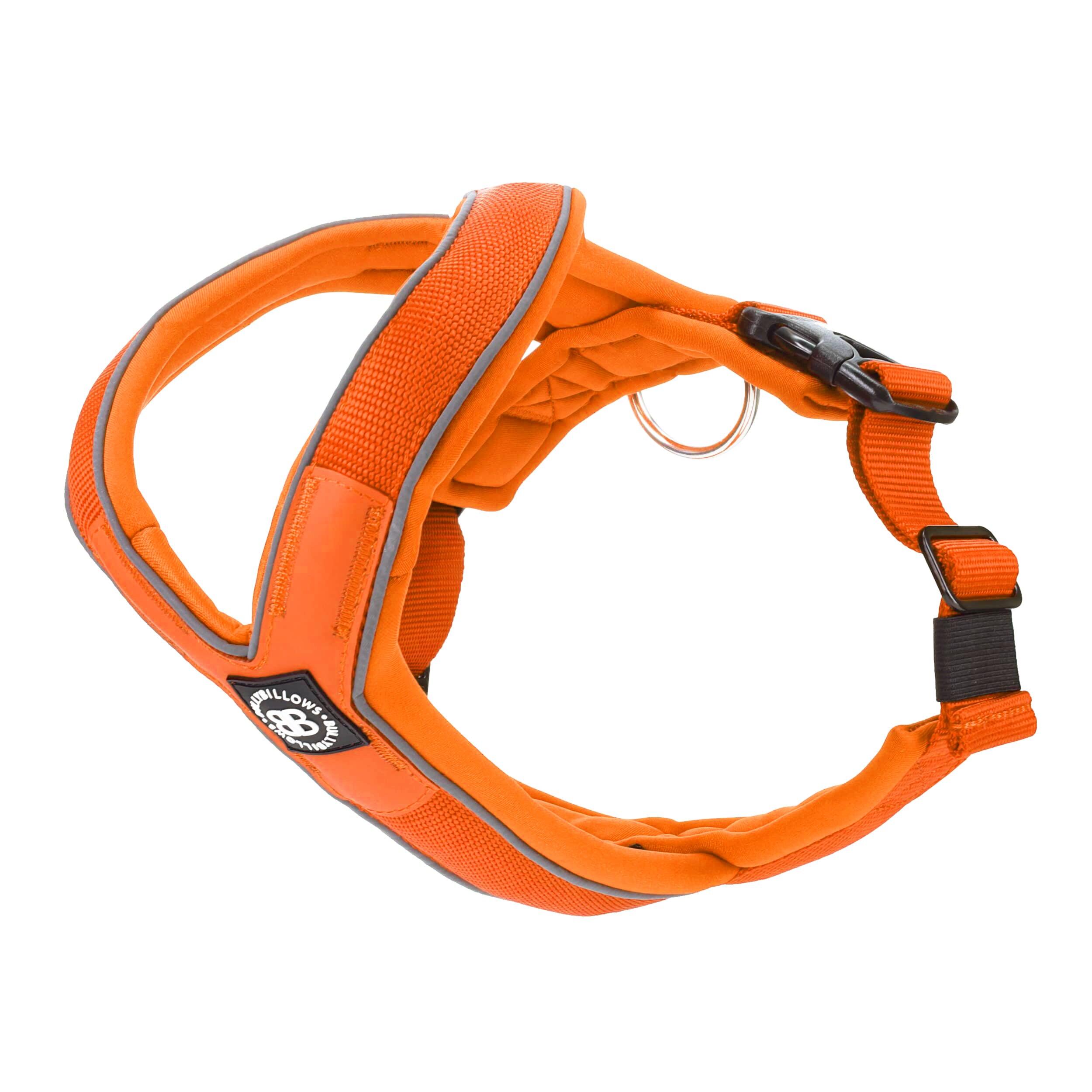 Slip on Dog Harness | Foam Padded - Orange BULLYBILLOWS | Decathlon