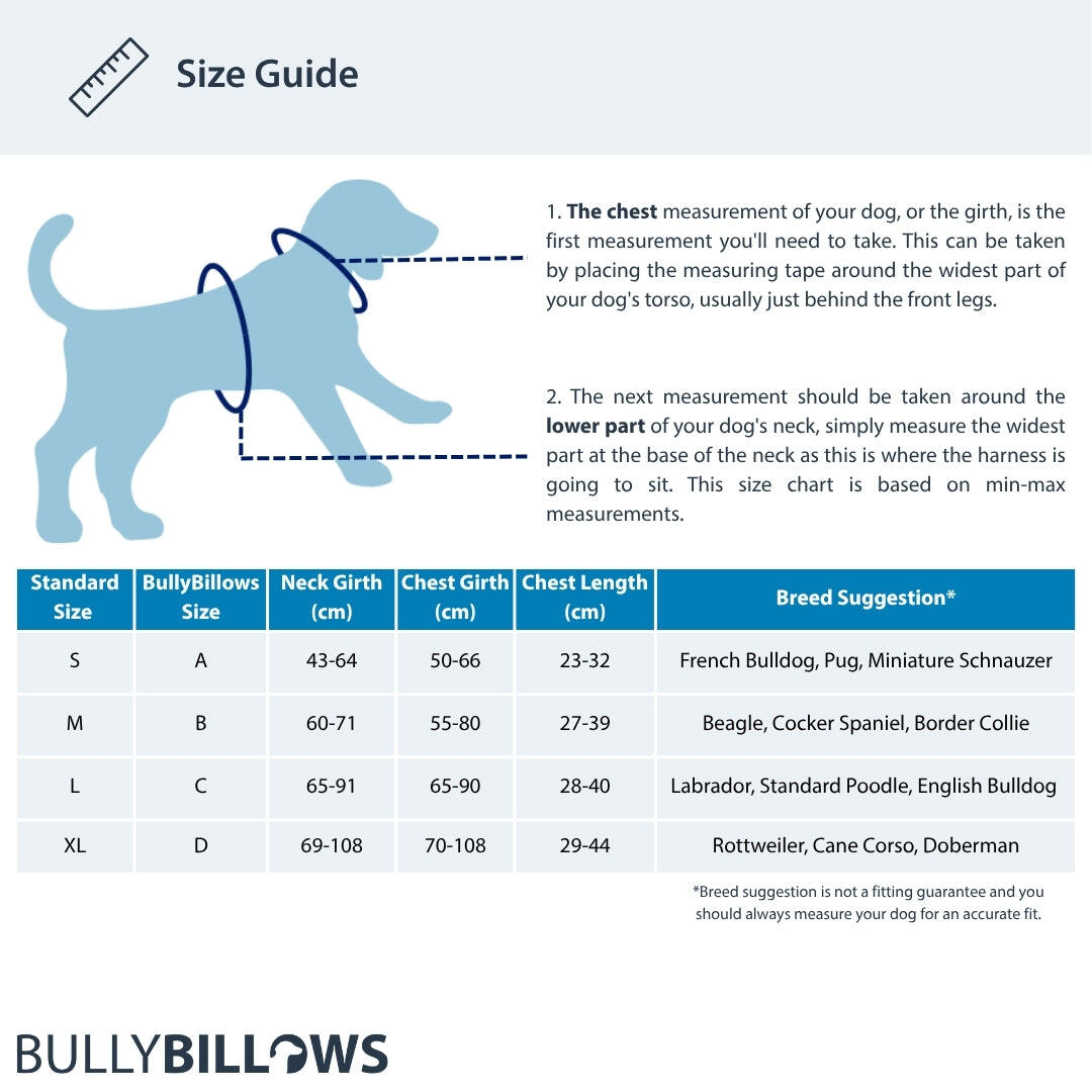 Training Anti Pull Dog TRI-Harness® | M-XL Breeds - Orange BULLYBILLOWS ...