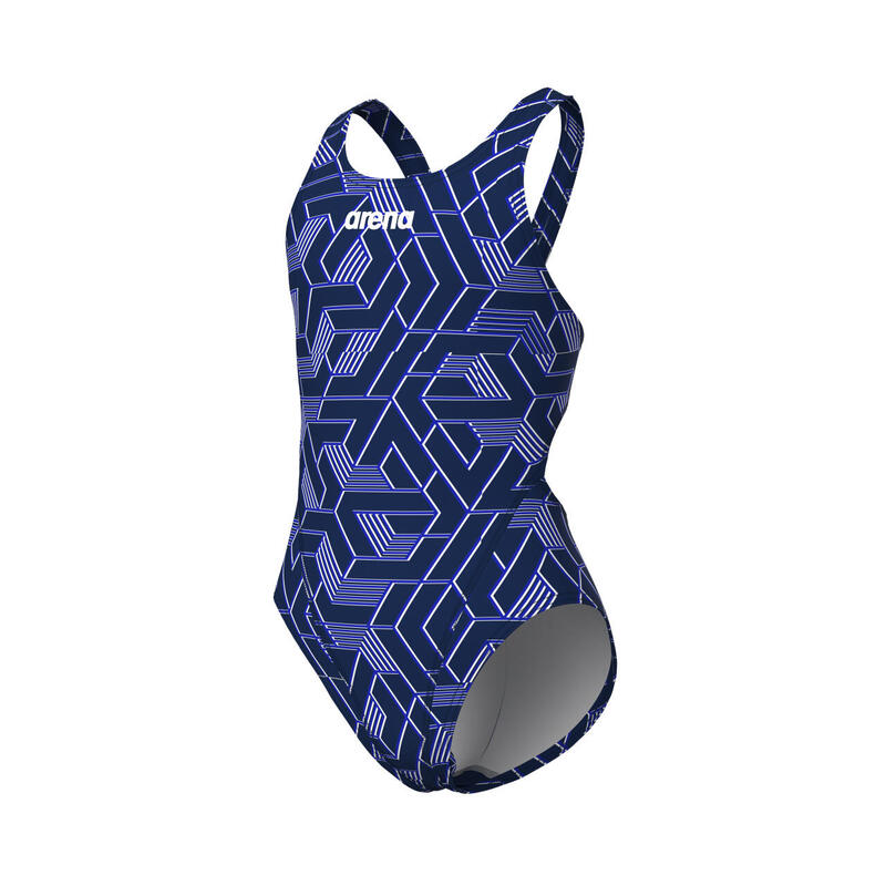 Maillot de bain fille Arena Escape Swim Tech L Équipe Marine bleu ARENA ...