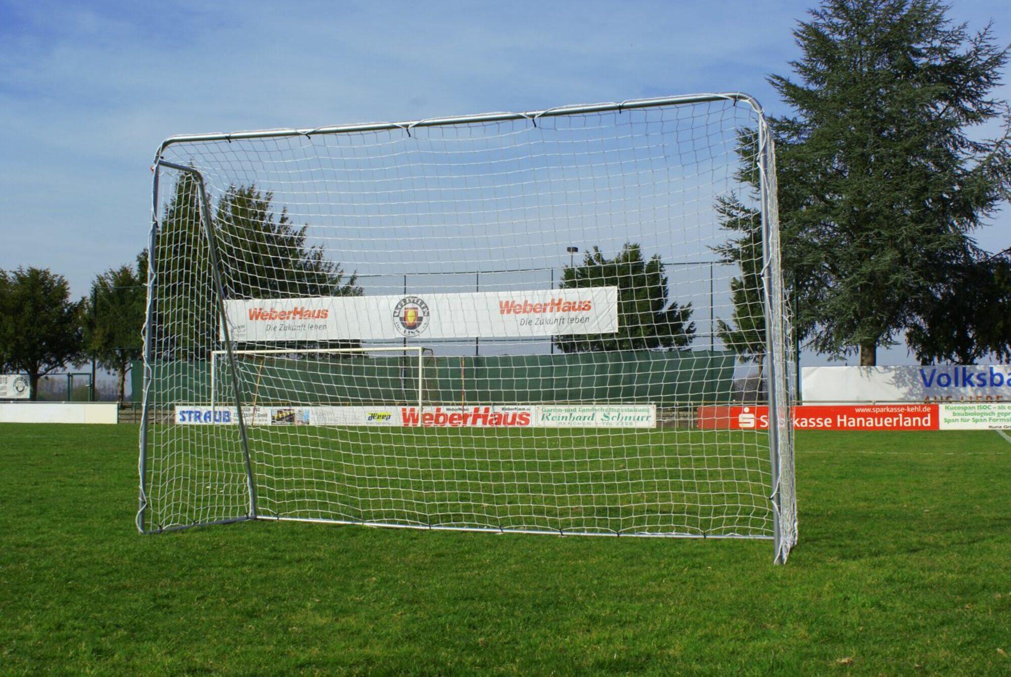 Stalen doel 1,8 x 1,2m - Extra sterk! POWER SHOT | Decathlon