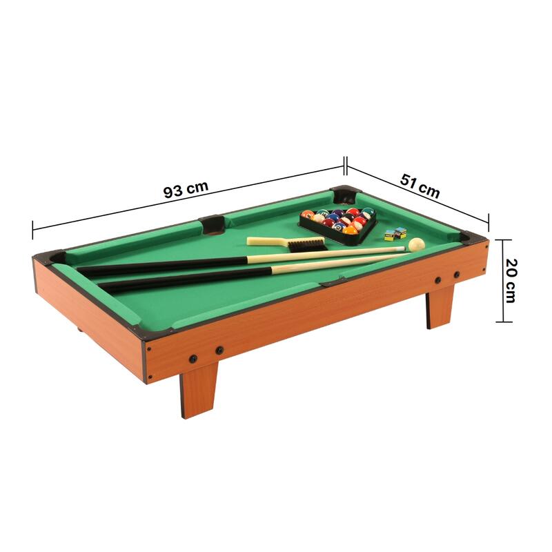 Mini Billard - Mini Table de Billard - Brun BANDITO - Decathlon