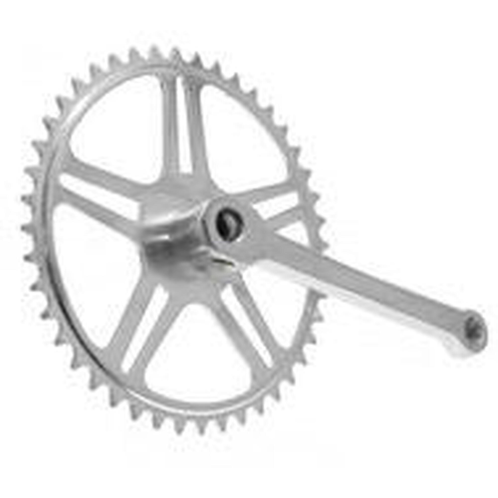 Pédalier Avec Clé 46T - Chrome VINTY | Decathlon