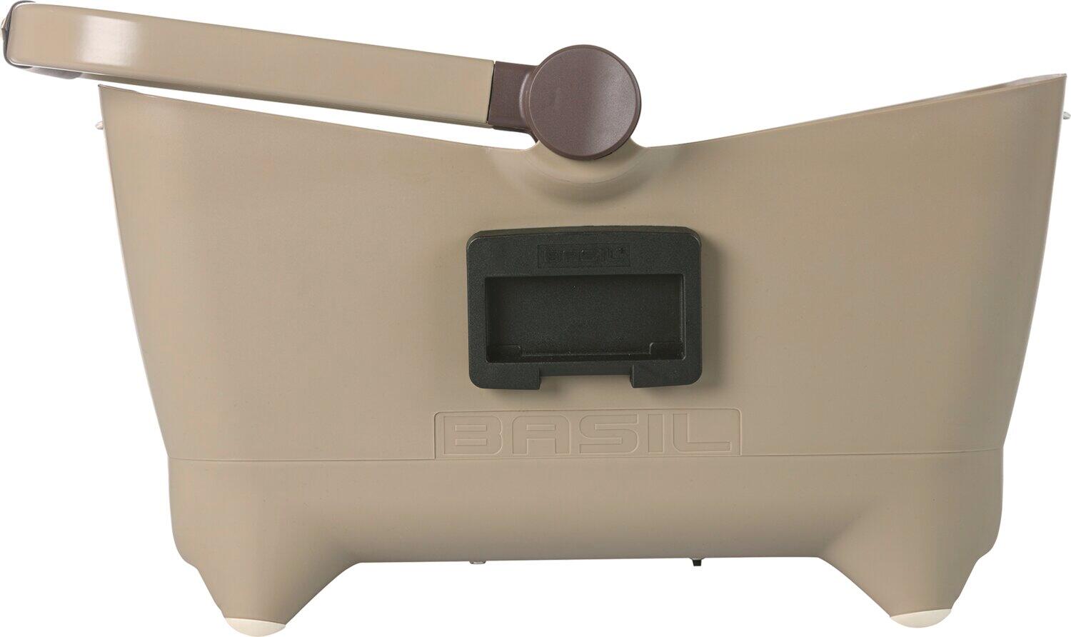 Buddy bike dog basket KF, 32L, biscotti brown BASIL | Decathlon