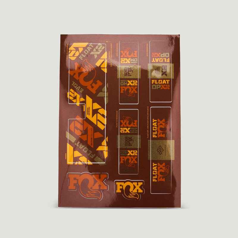 Root Beer Float Stickers, Shock Decal Sheet Fox FOX Decal 2021 AM, 36 ...