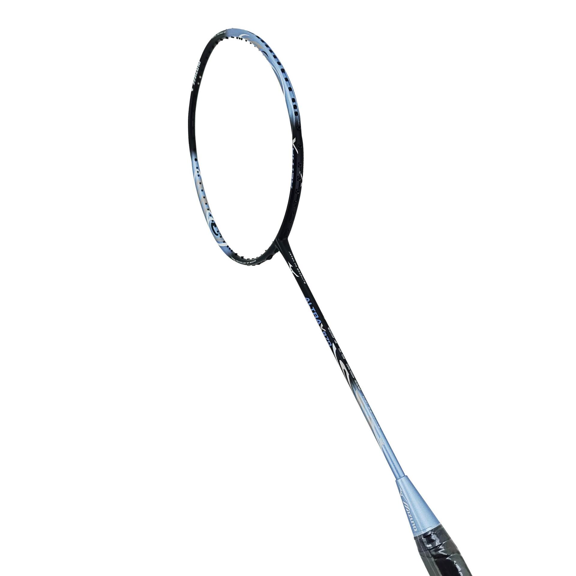 Badminton Racket Altrax 870 (Black/Powder Blue/Silver) (Unstrung)