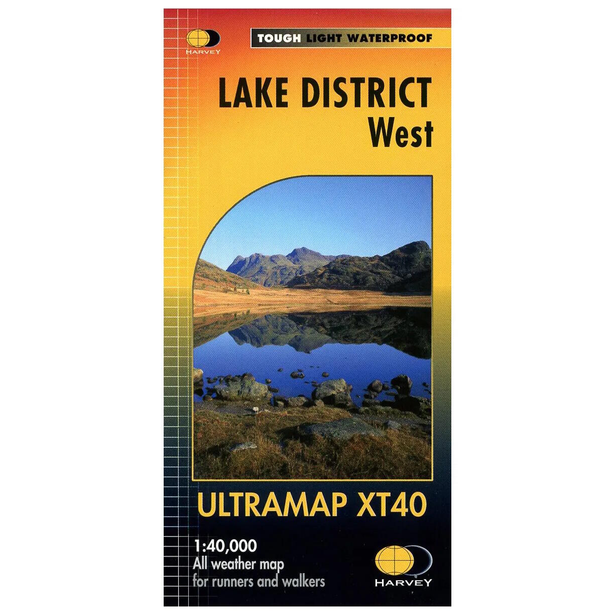Harvey Pocket Size Map Lake District West XT40 HARVEY MAPS | Decathlon