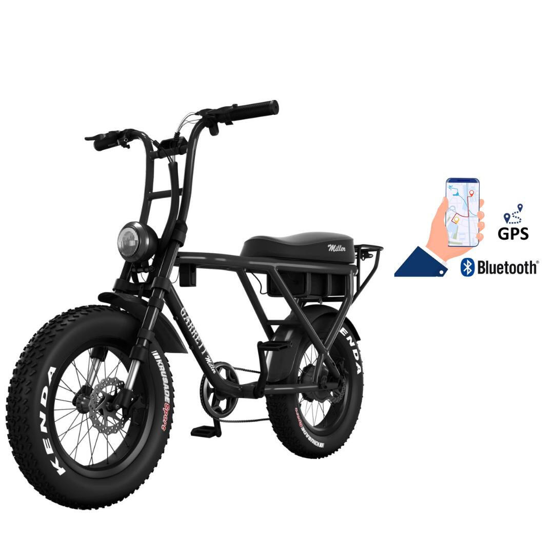 Fatbike Électrique Biplace Cargo Garrett Miller X Batterie Simple ...