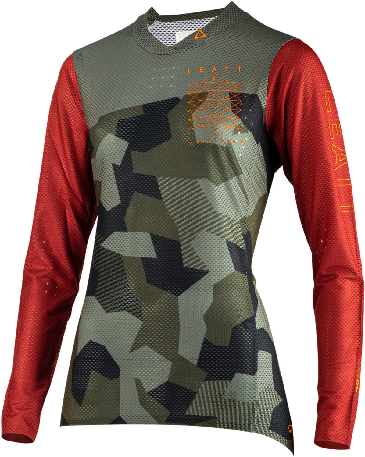Leatt MTB Gravity 4.0 Women's Jersey Camo XL | Decathlon