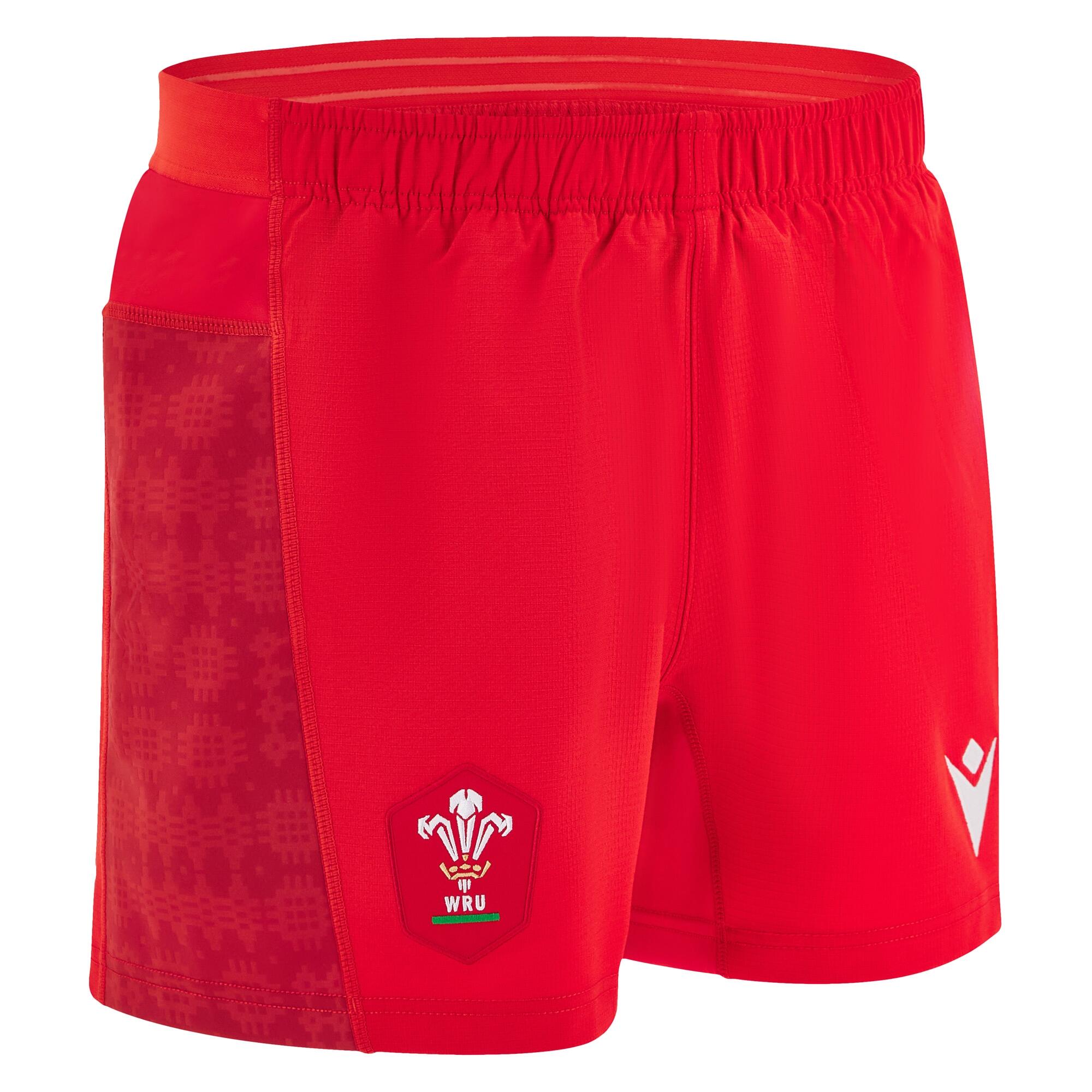 Wales WRU 2025/26 Mens Home Rugby Shorts | Decathlon