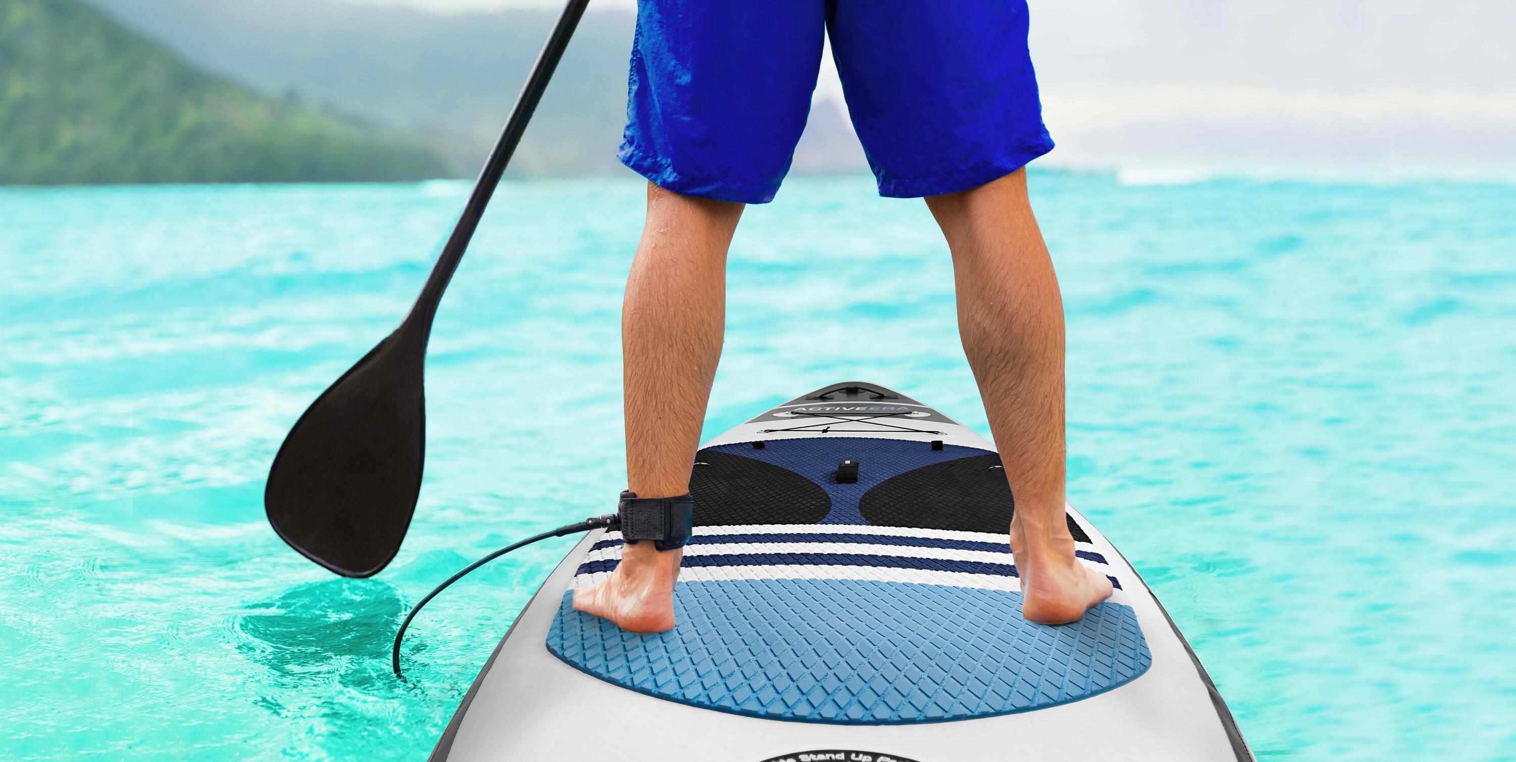 10'5ft Inflatable Stand Up Paddle Board Pack ACTIVE ERA | Decathlon