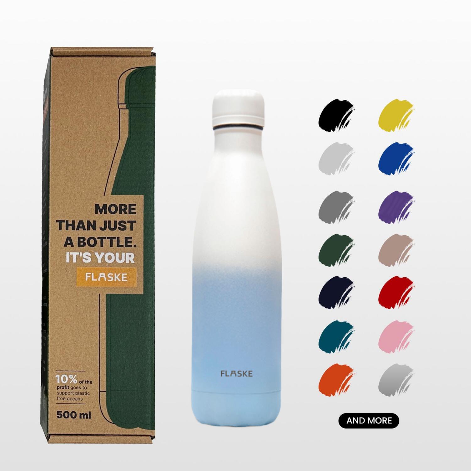 FLASKE Original 500ML / Gradient Frost FLASKE | Decathlon