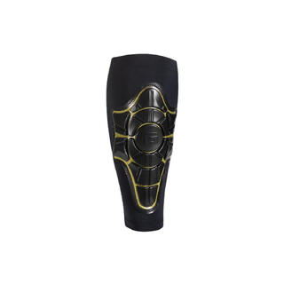Pro-x tibia pads (noir jaune) xs | Decathlon