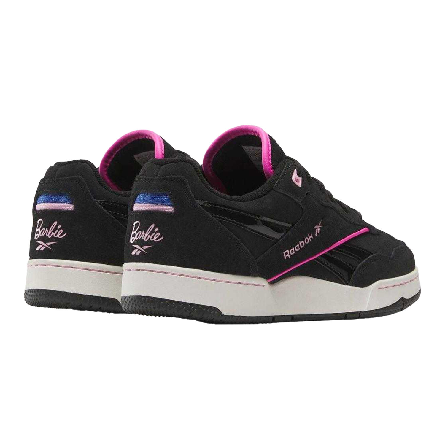 Childrens/Kids X Barbie BB 4000 II Suede Trainers (Black) REEBOK ...