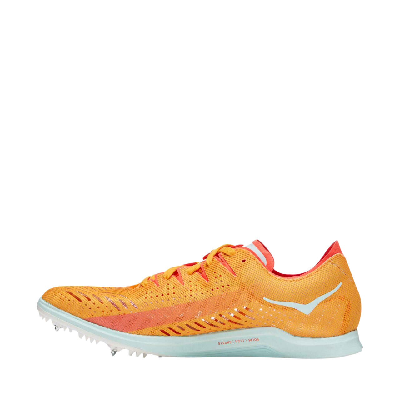 Hoka Cielo X LD Spike Mens Orange Track Shoes HOKA | Decathlon
