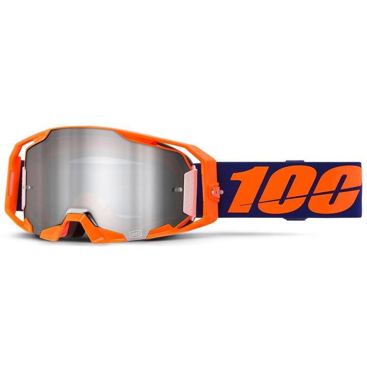 MX-Brille Goggle ARmatic - Mirror Lens, Neon Orange 100% | Decathlon