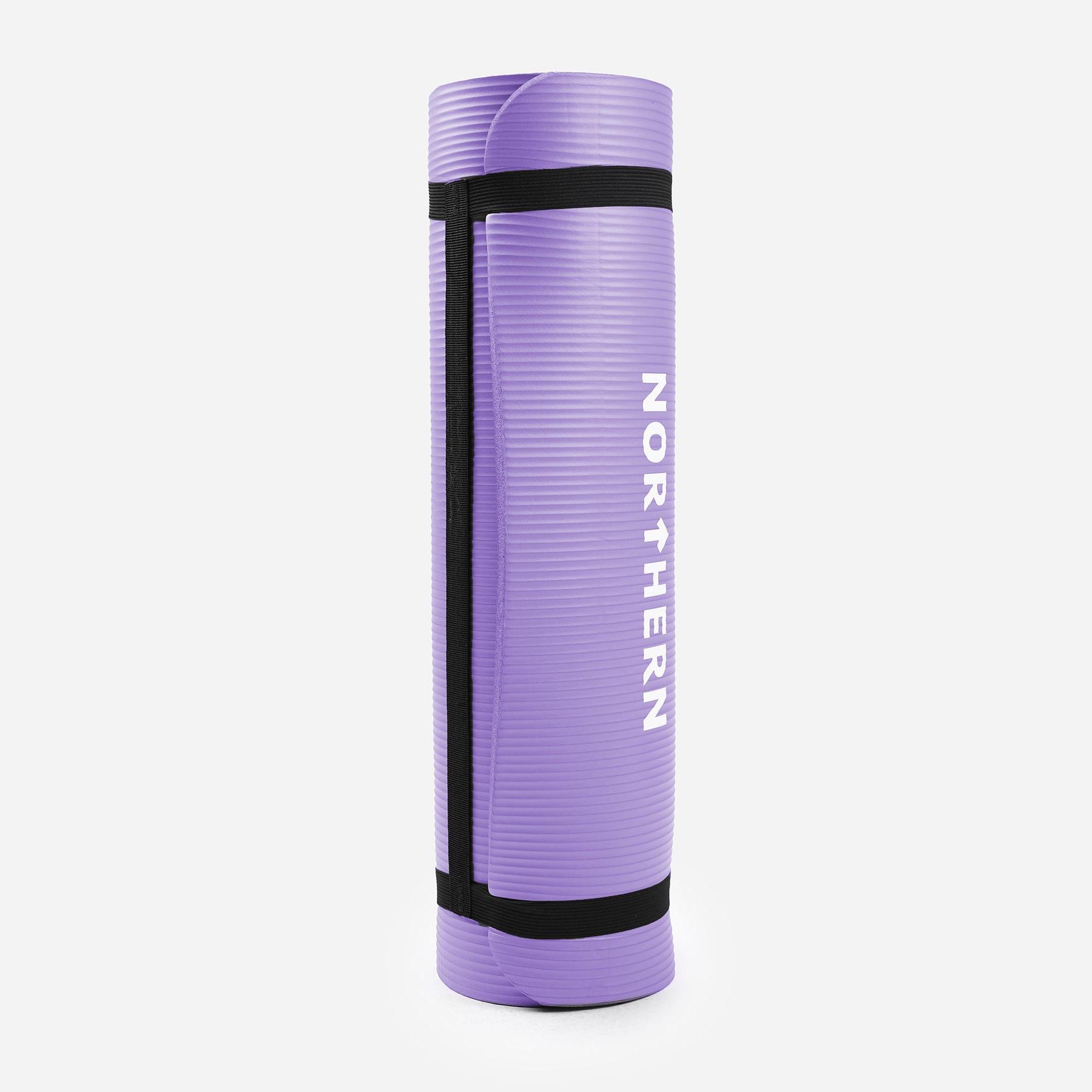 Yoga Mat Soft Foam Fitness Pilates Workout Mat Non Slip - Lilac | Decathlon