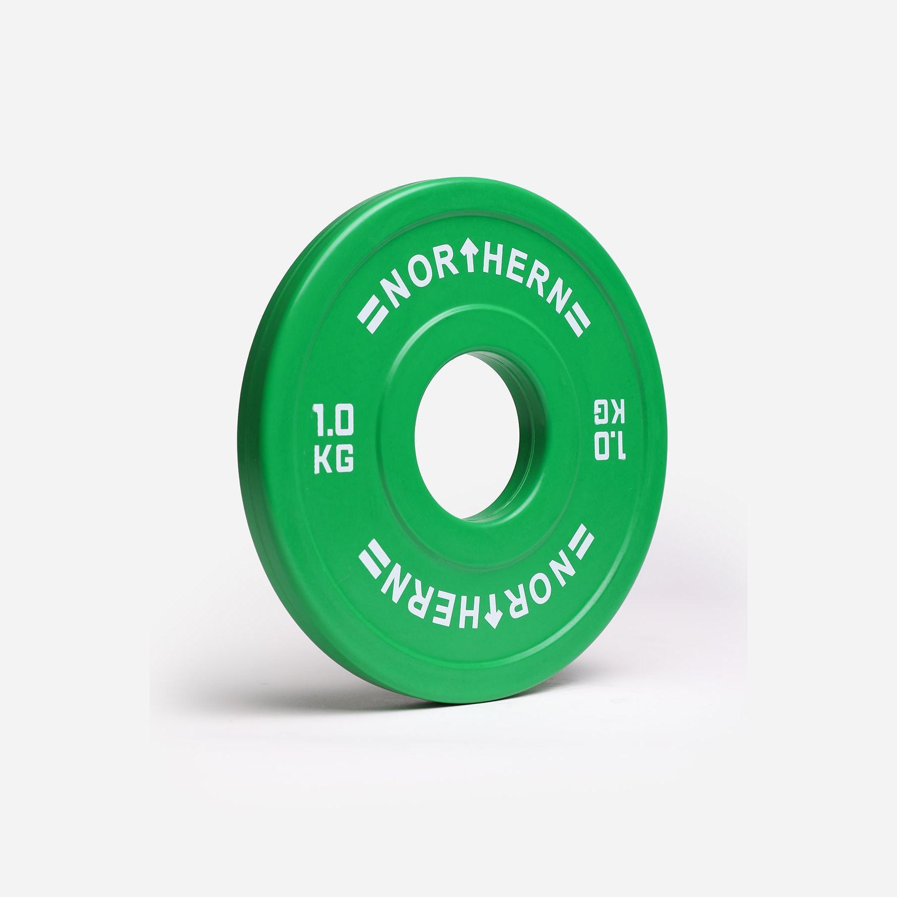 Olympic Fractional Change Weight Plates - 2 x 1KG NORTHERN | Decathlon