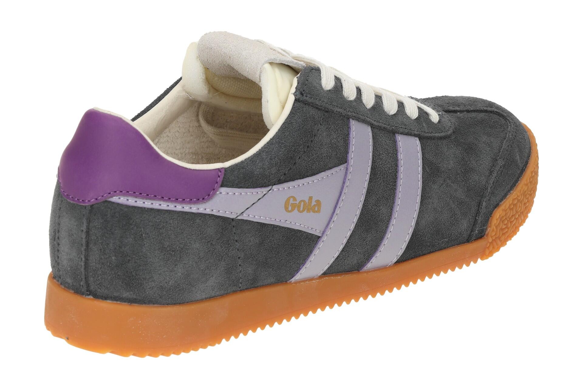Gola Elan Schuhe Sneakers grau lila Damen CLB538 GOLA | Decathlon