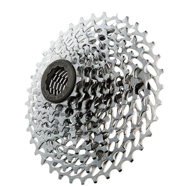SRAM CS PG1030 10 Speed 11-28T MTB Road Bike Cassette - Silver | Decathlon