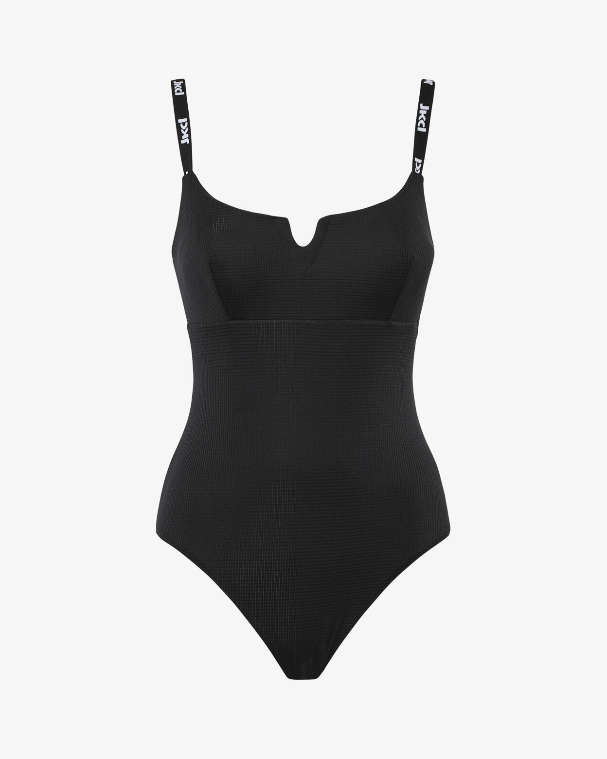 Traje De Baño Sintético Negro Para Mujer Jaked Decathlon 4136