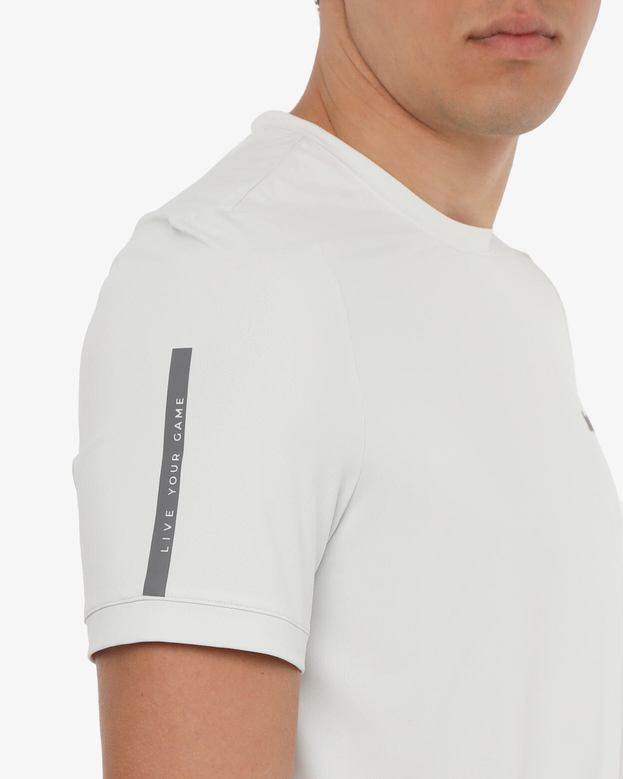 Synthetisch fitness-ijs-T-shirt voor heren JAKED | Decathlon