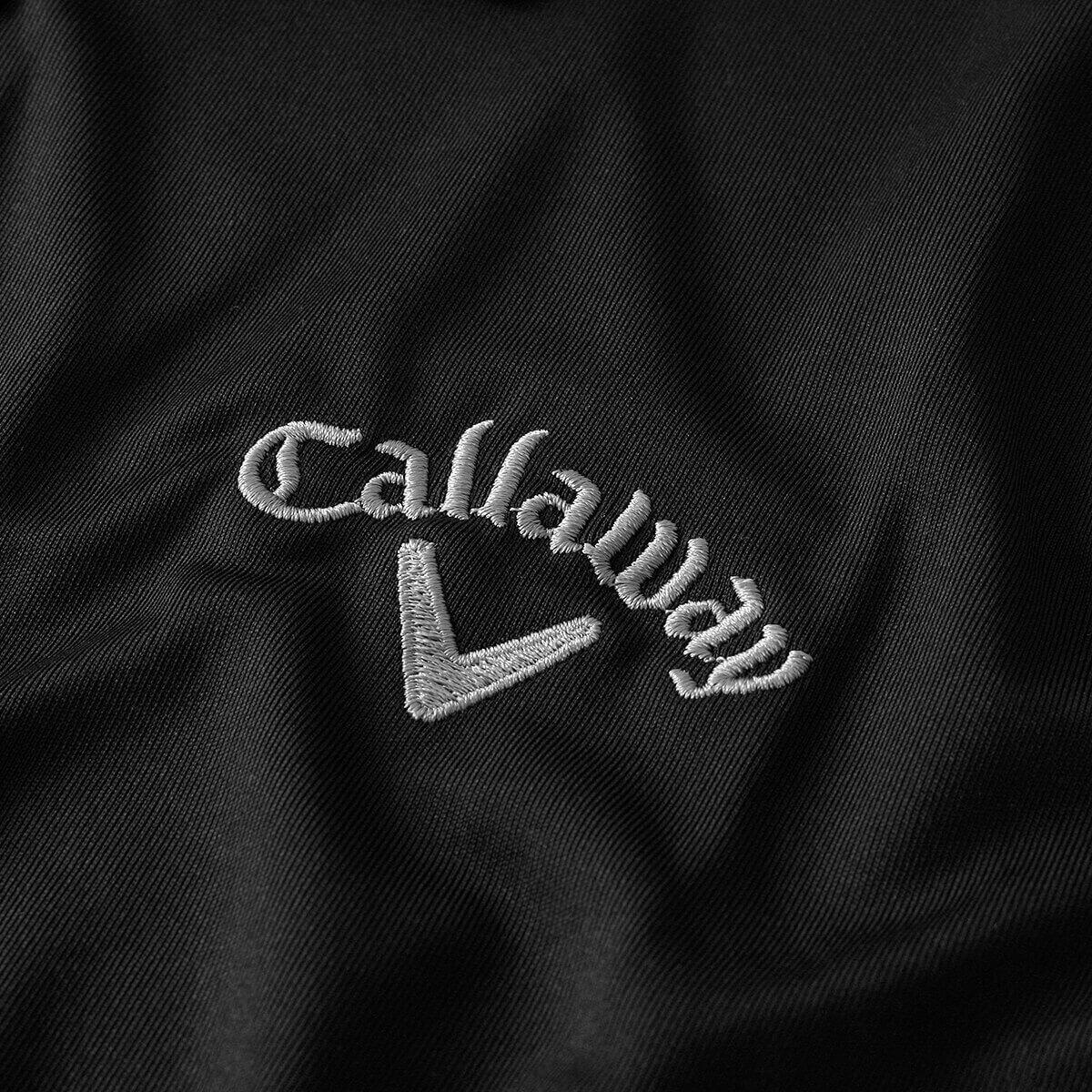 Callaway Golf Mens 2026 Tournament LC Logo Polo Shirt - Caviar - M ...