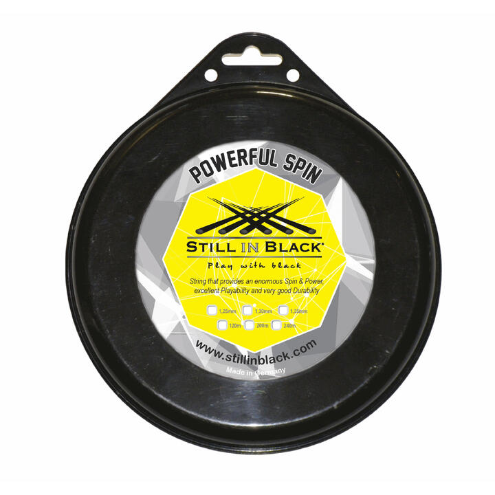 Still in Black Powerful Spin 120 m tennis string STILL IN BLACK - Decathlon
