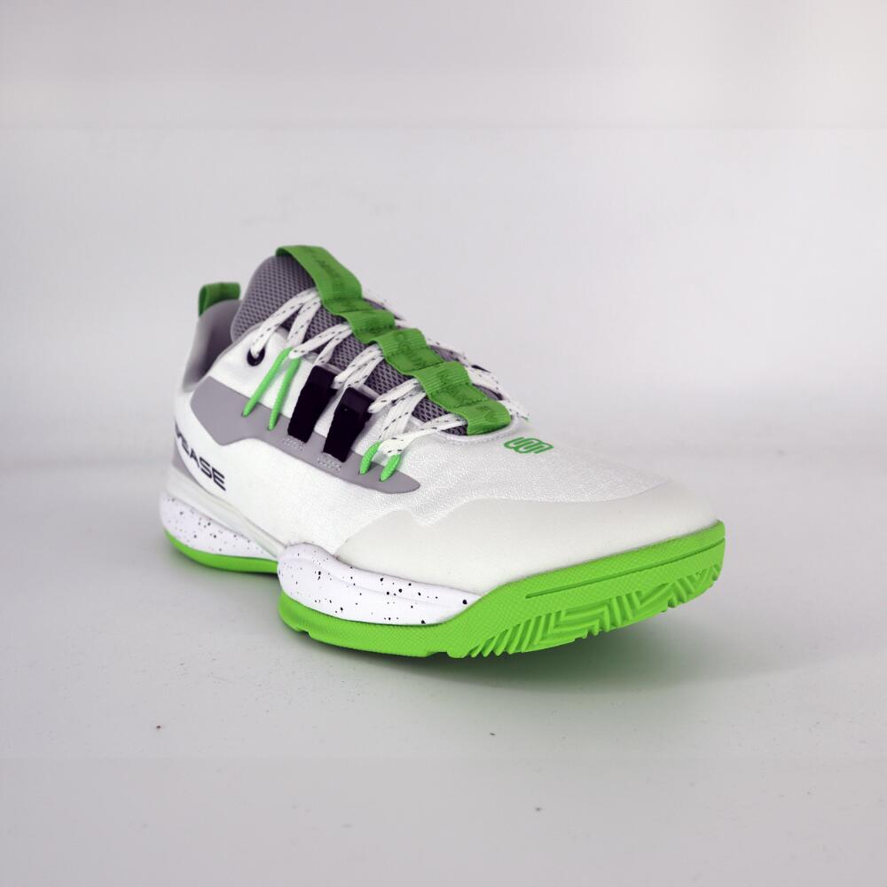 Chaussures de basketball SUSPENDED Low - Blanc/vert | Decathlon