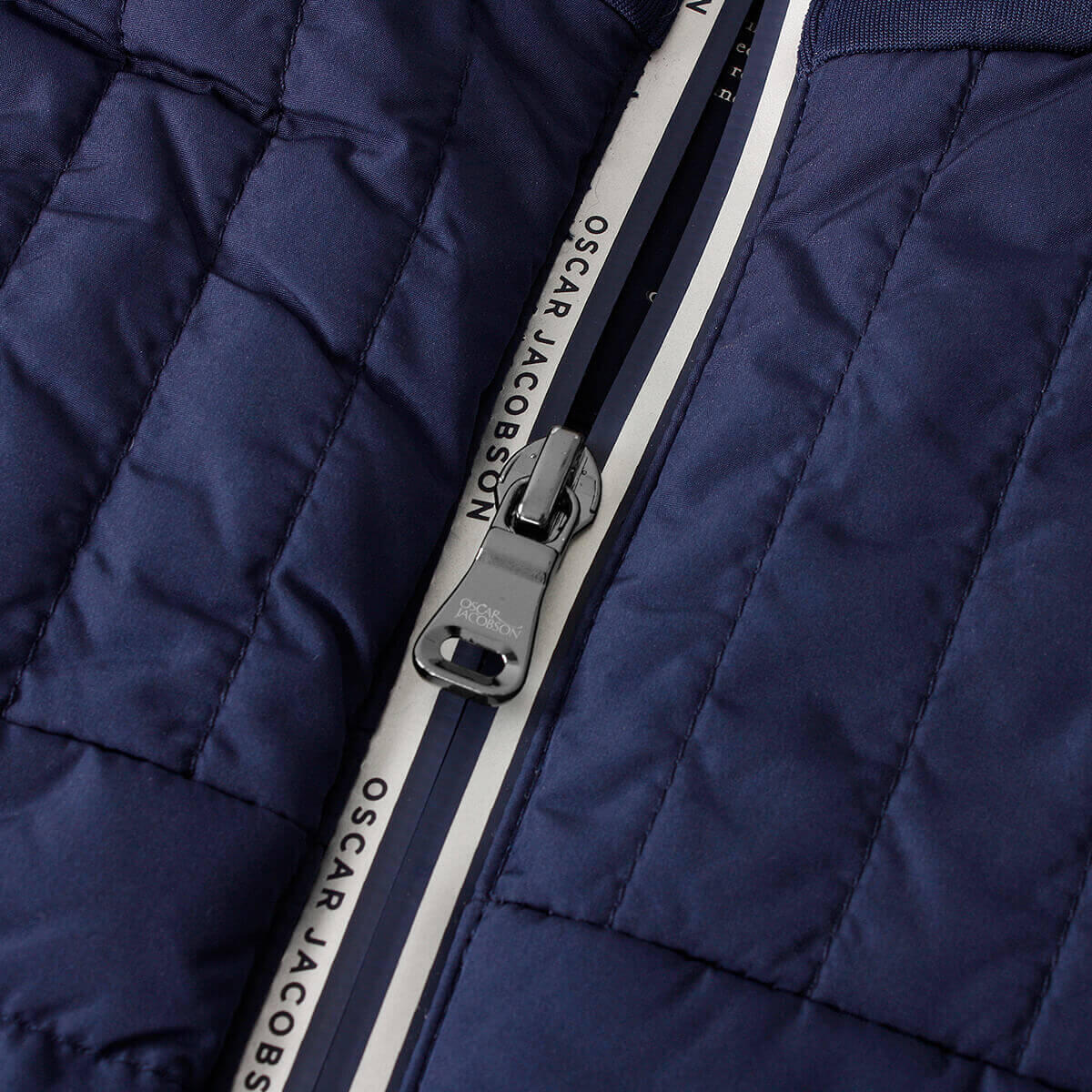 Oscar Jacobson Mens Harrington Padded Thermal Golf Jacket - Navy - S ...