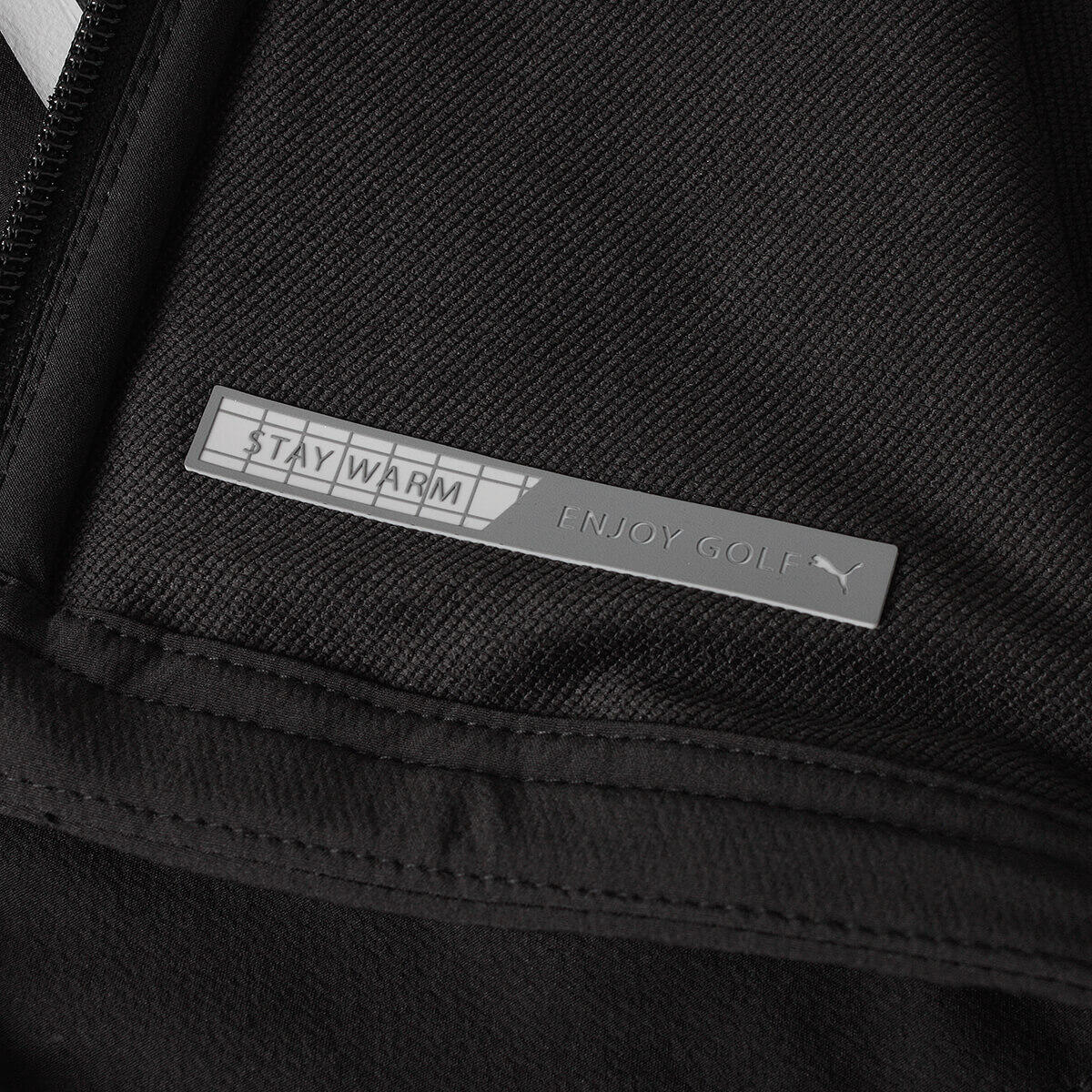 Puma Golf Mens Nordic DWR Jacket Jacket - Puma Black-Slate Sky - M PUMA ...