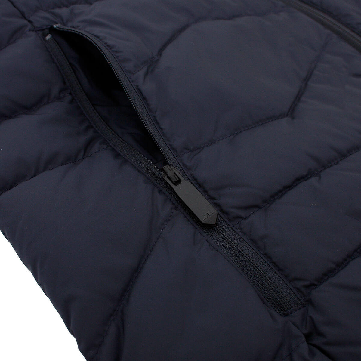 J.Lindeberg Mens Cliff Light Down Water Repellent Vest - JL Navy - XL J ...