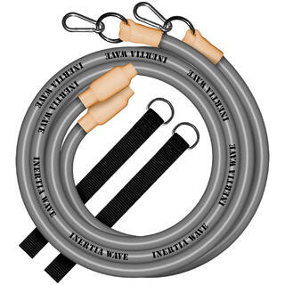 Battle Ropes Single (grey) Fitness / Krafttraining Unisex INERTIA WAVE ...