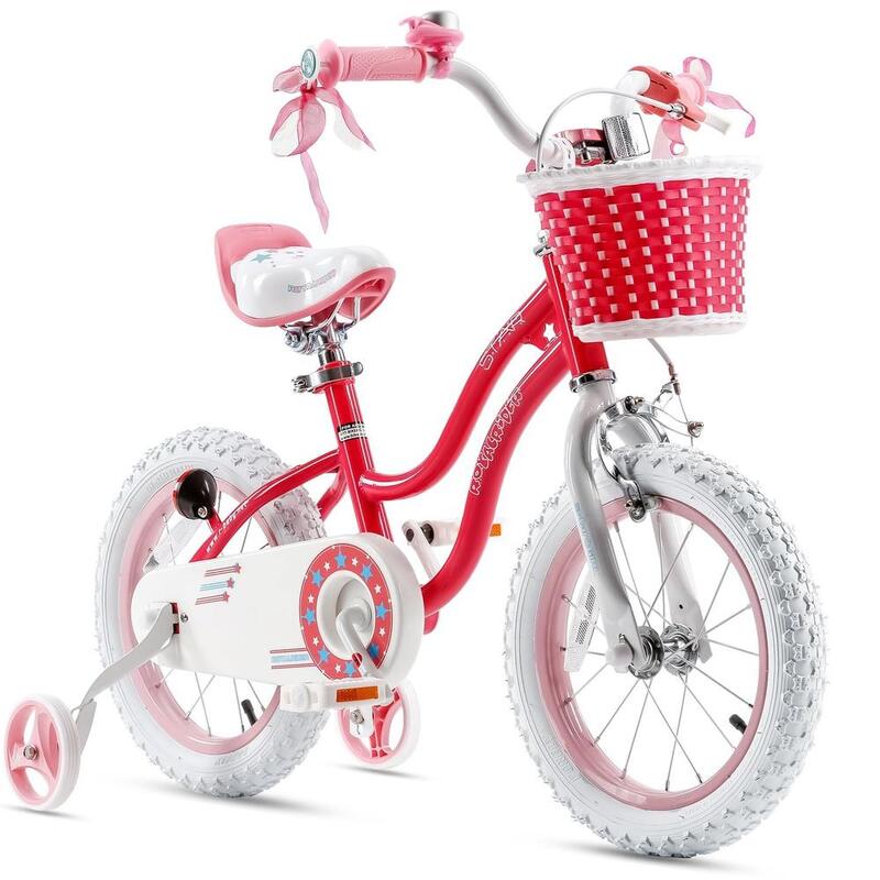 ROYAL BABY - Bicicleta copii Royal Baby Star Girl, roti 12", cadru otel ...