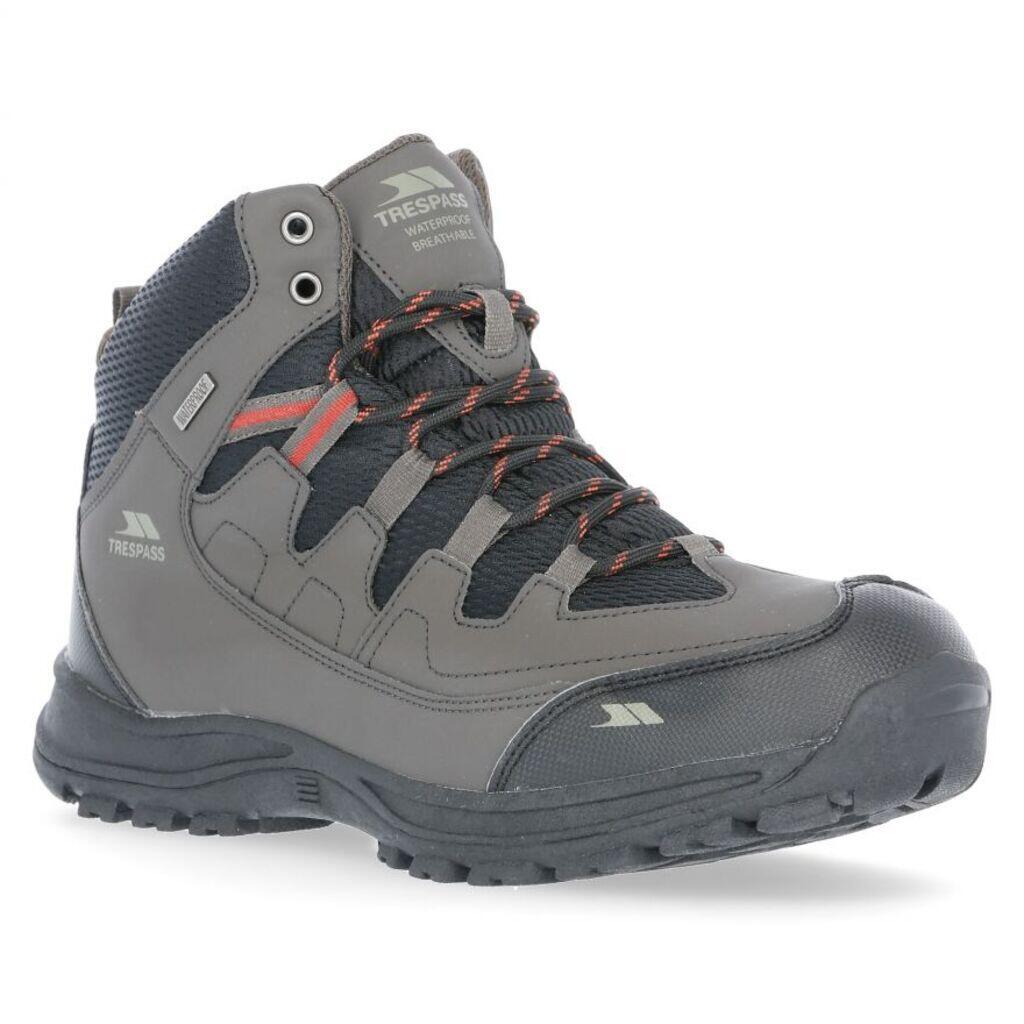 Finley Mens Waterproof Boots Breathable Walking Hiking Shoes TRESPASS ...