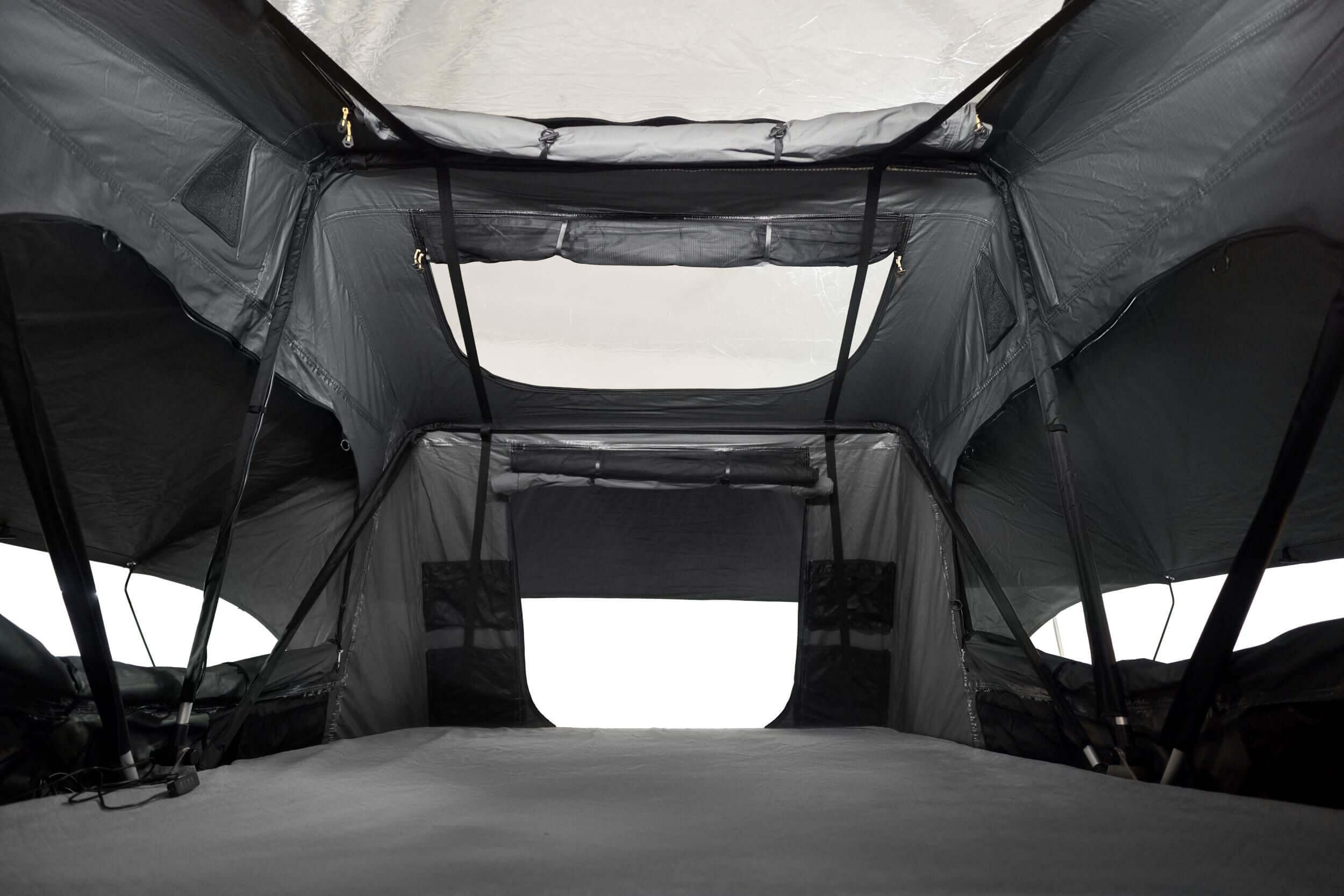 Dachzelt Elements Gen II – Farbe Midnight Stone (140 cm, mit Vorzelt ...