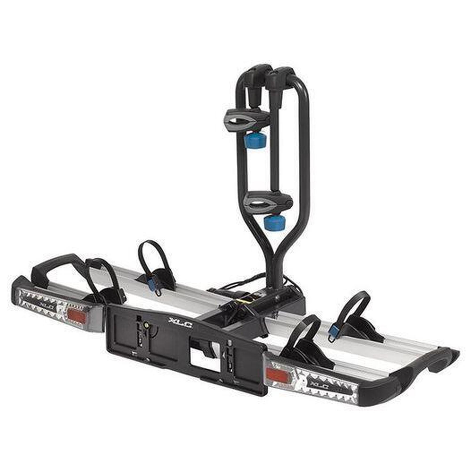 Porte-vélos XLC VC-C09 Azura Easy Led WT attelage, 2 vélos, 60 kg ...