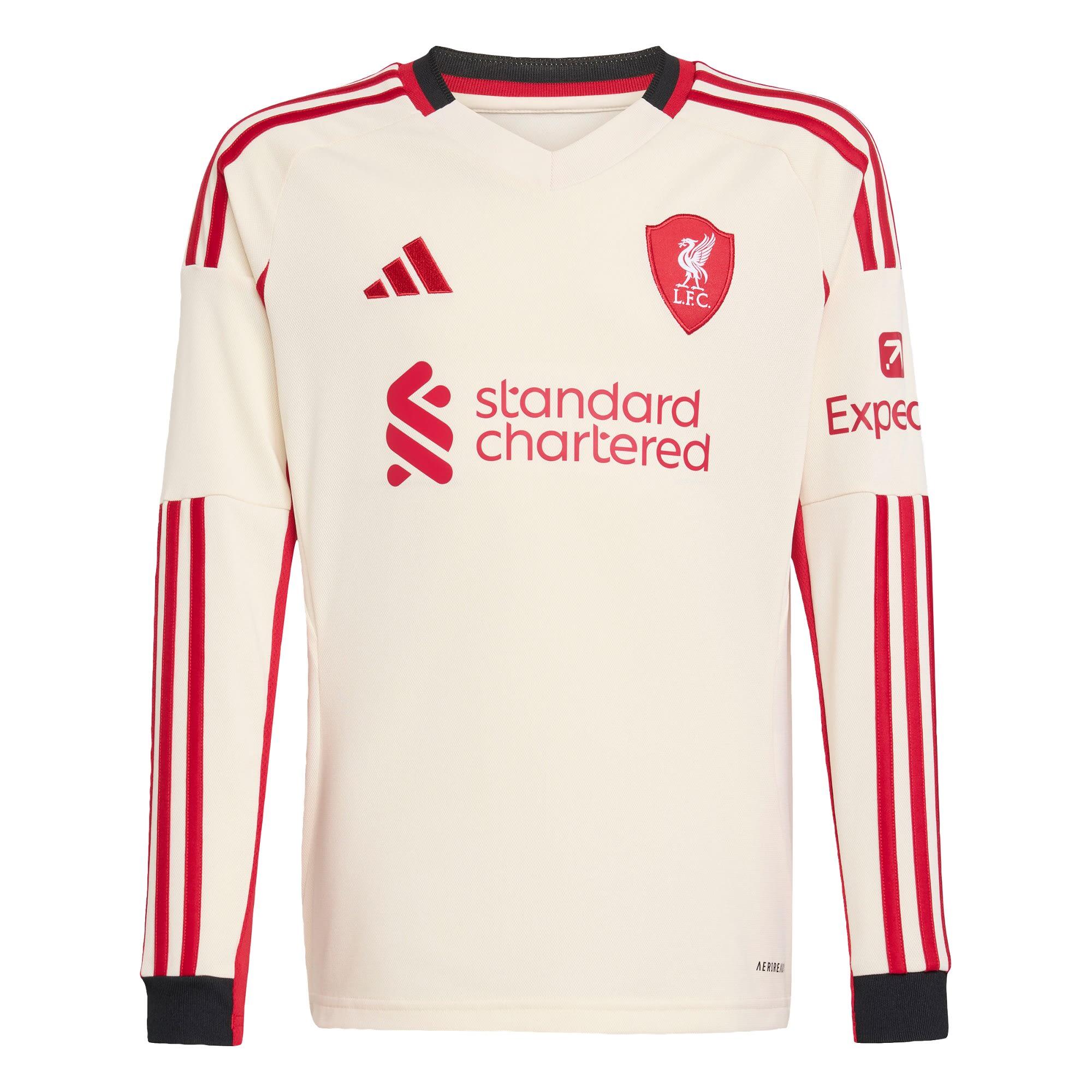 Liverpool FC 25/26 Uitshirt met Lange Mouwen Kids | Decathlon