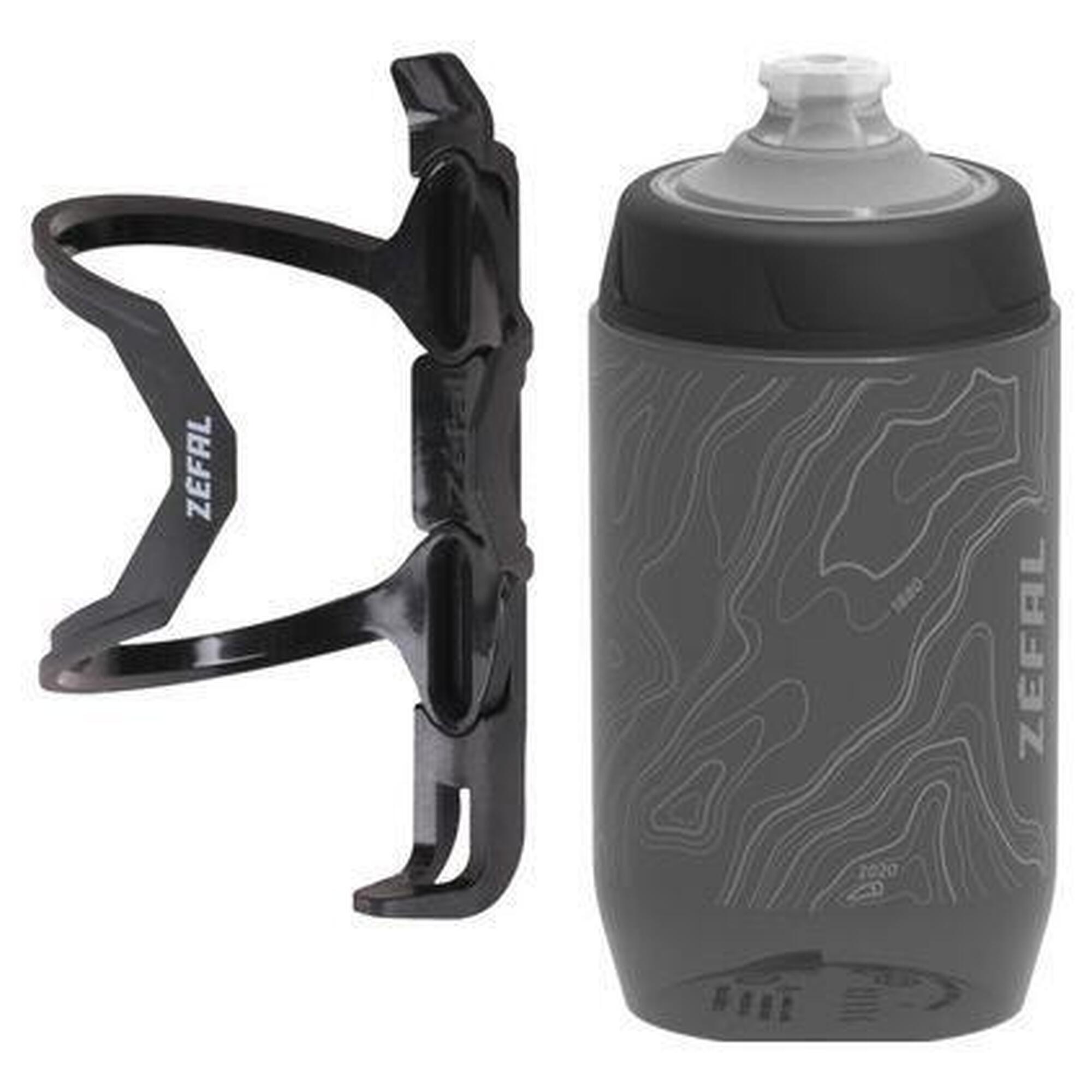 Porte-Bidon Pulse Z2 avec Bidon Sense Pro 50 Noir / Gris ZEFAL | Decathlon