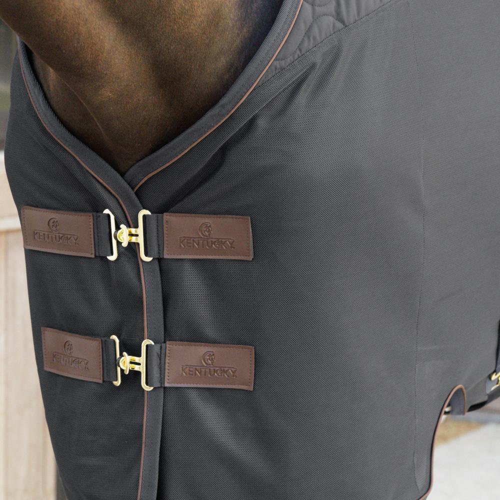 Transport combo cooler fleece black 125-5'9 KENTUCKY HORSEWEAR | Decathlon