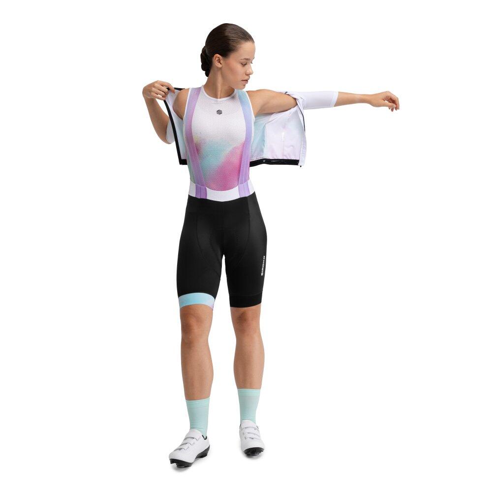 Dames Fietsen fiets ondershirt Droplet Wit SIROKO | Decathlon