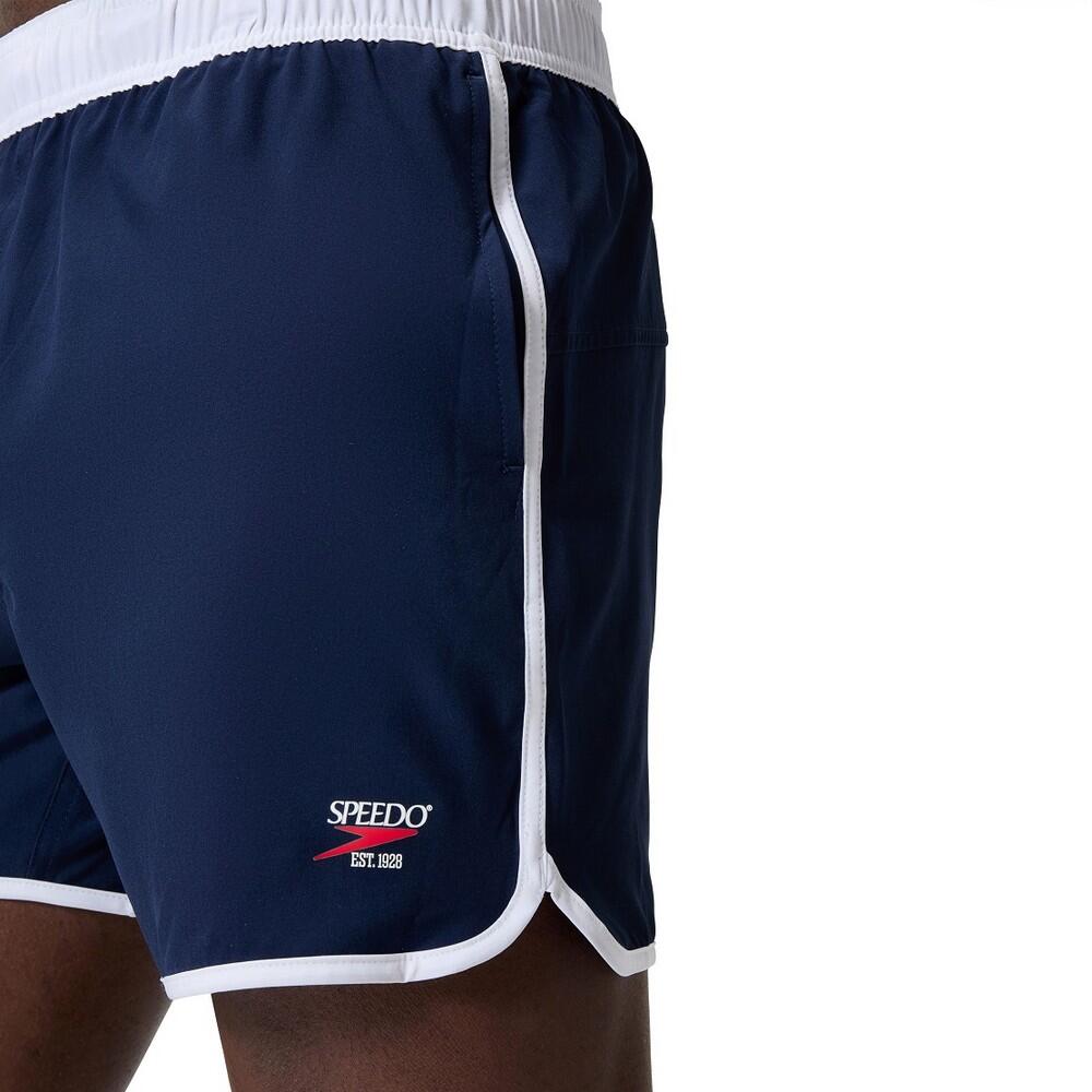 Heren Volley Logo Zwemshort (Marine) | Decathlon
